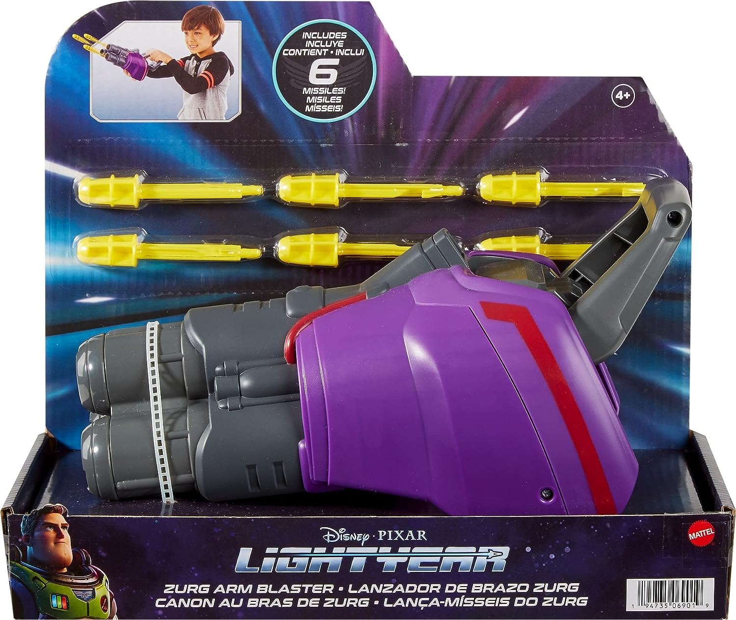 Brazo lanza dardos Zurg Arm Blaster. Buzz Lightyear. Mattel ...